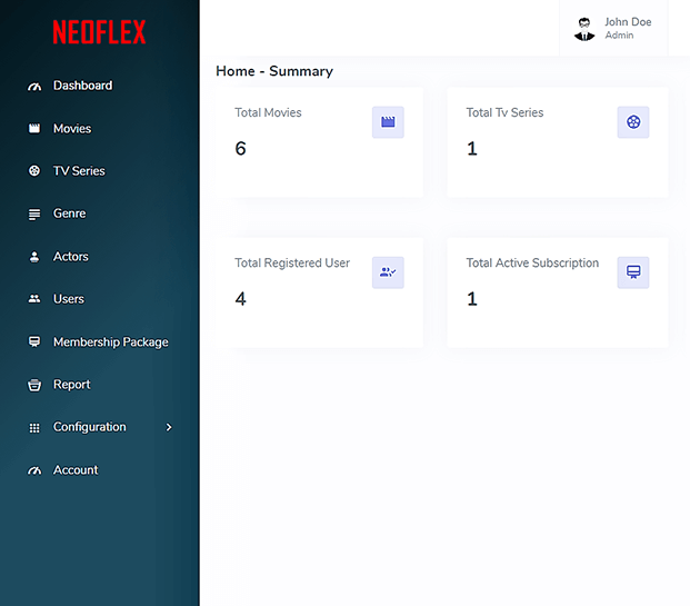 Neoflex - Best PHP Netflix Clone Script | InkThemes