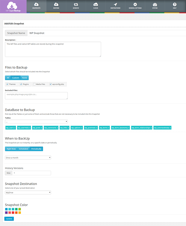 Super Backup - Migration WordPress Plugin | InkThemes