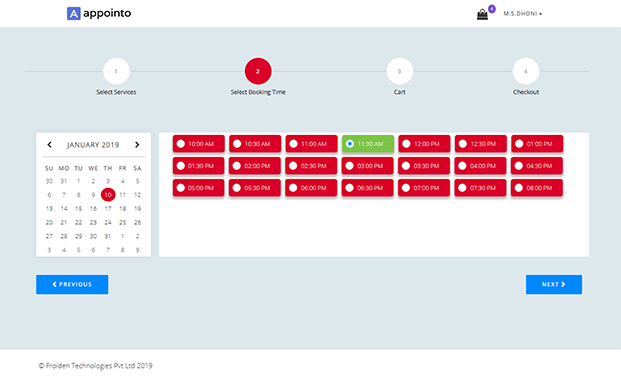 Appointo - Appointment Booking PHP Script | InkThemes