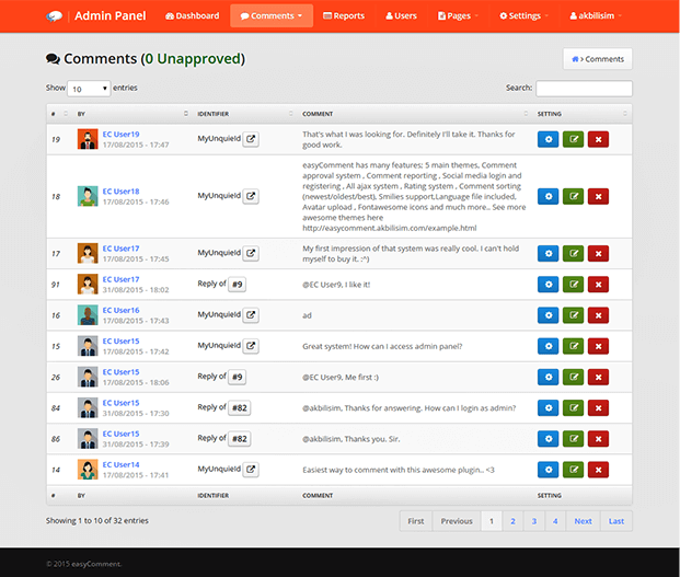 Easycomment Php Comment Script Inkthemes