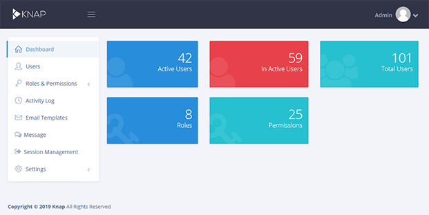 Knap - User Management PHP Script | InkThemes