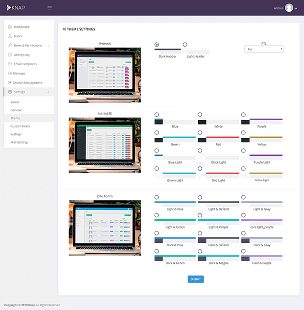 Knap - User Management PHP Script | InkThemes