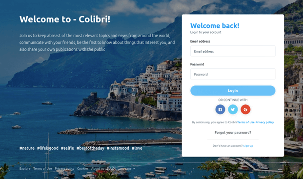 Colibrism Social Media Auto Post Php Script Inkthemes