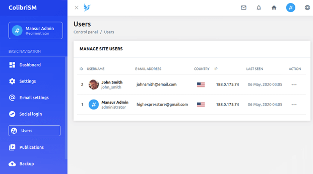 Colibrism Social Media Auto Post Php Script Inkthemes