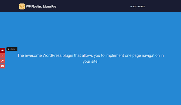 WP Floating Menu Pro WordPress Plugin | InkThemes