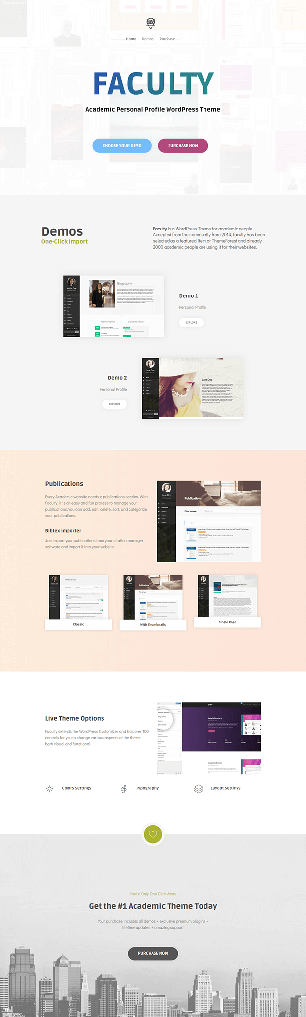 Faculty - Academic WordPress Theme | InkThemes