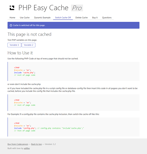 Easy Cache Pro - Cache PHP Script For Speed Optimization | InkThemes Easy Cache Pro - Cache PHP Script For Speed Optimization | InkThemes