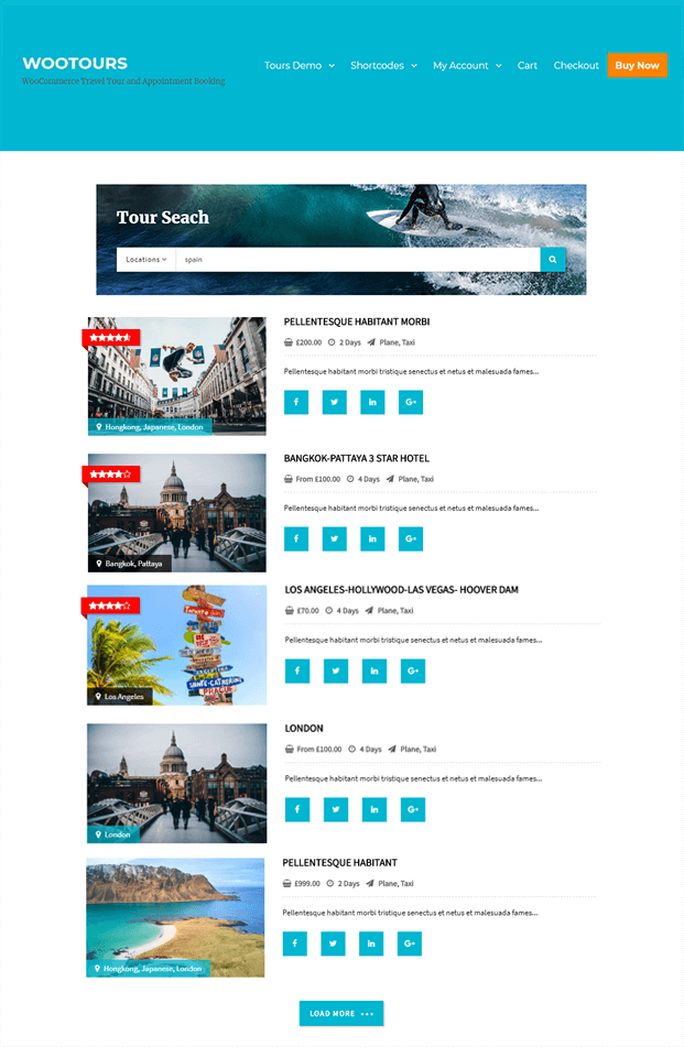 WooTour - Travel Booking WordPress Plugin | InkThemes