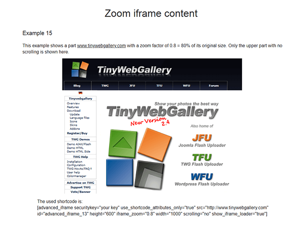 Advanced iFrame Pro WordPress Plugin | InkThemes