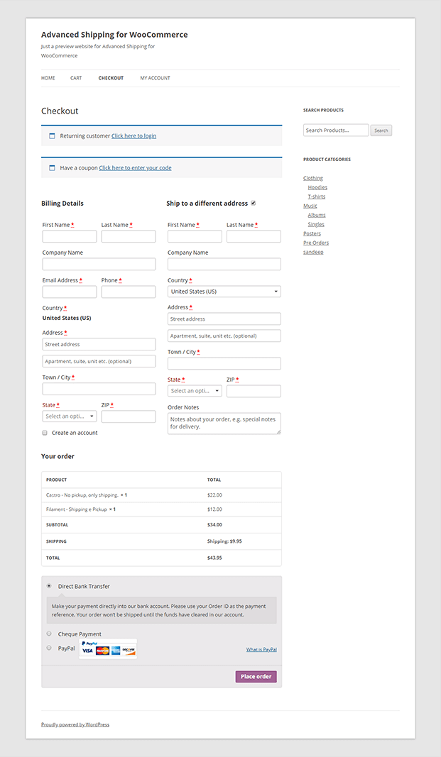 Advanced WooCommerce Shipping Plugin | InkThemes