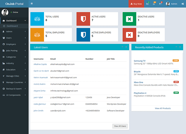 OnJob - Advanced PHP Job Portal Script | InkThemes