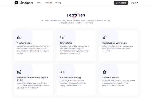 Stackposts - Social Media Marketing PHP Script| InkThemes Stackposts - Social Media Marketing PHP Script| InkThemes
