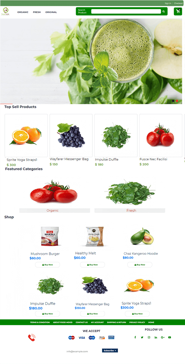 Advanced KSJ E-Commerce PHP Script | InkThemes