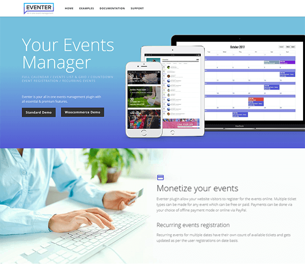 Eventer - WordPress Event Management Plugin | InkThemes
