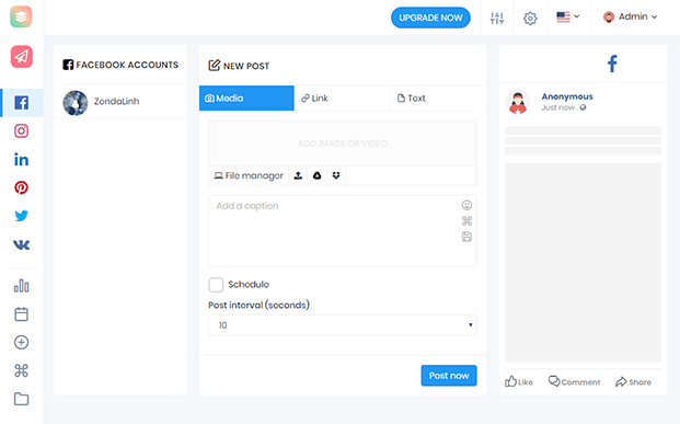 Vk Auto Post - PHP Social Auto Post Script | InkThemes