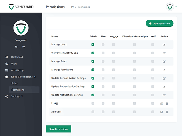 Vanguard - PHP Script For Login And User Mangement | InkThemes
