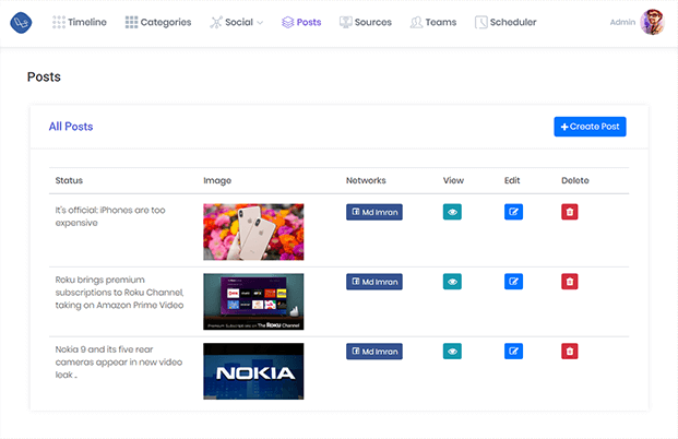 Larapost - PHP Scheduling Script For Social Posts | InkThemes
