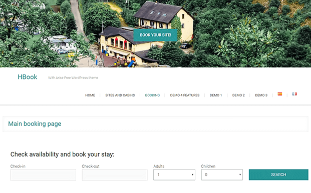 HBook - Hotel Booking WordPress Plugin | InkThemes