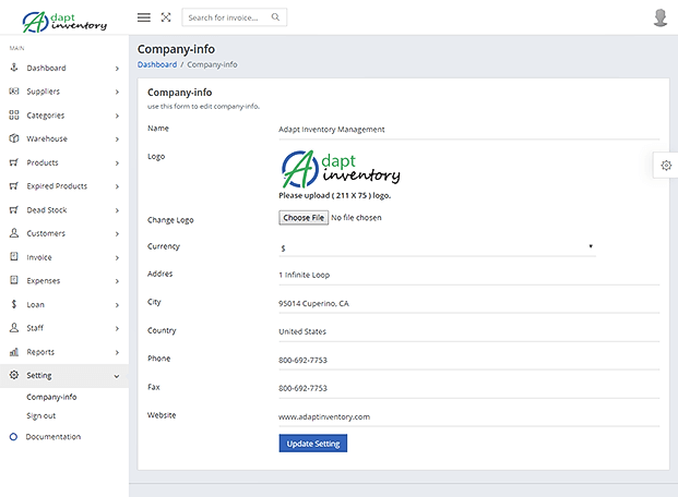 Adapt Inventory Management PHP Script | InkThemes