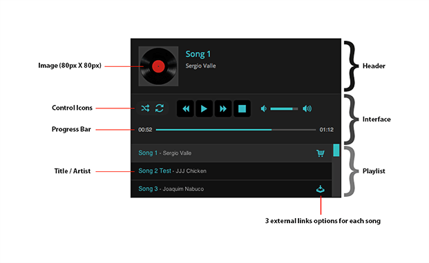 Disk - Responsive Audio Player WordPress Plugin | InkThemes