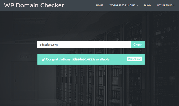 WP Domain Checker WordPress Plugin | InkThemes