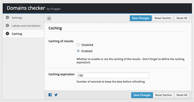 Domains Names Checker WordPress Plugin | InkThemes