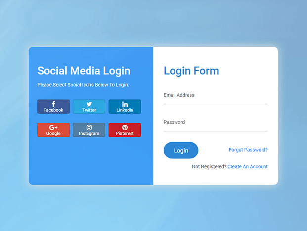 Login Register - Social Media Login PHP Script | InkThemes Login Register - Social Media Login PHP Script | InkThemes
