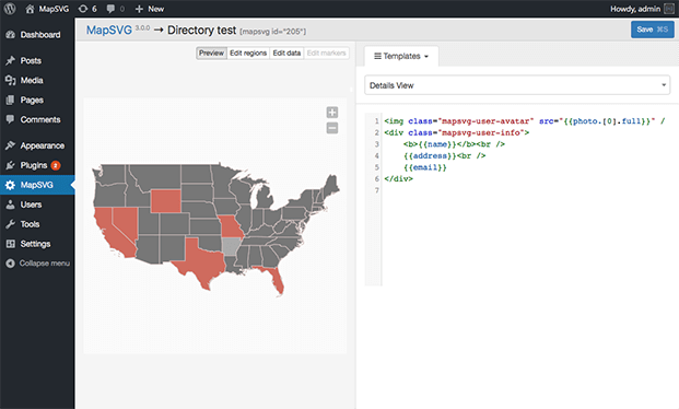 MapSVG - WordPress Mapping Plugin | InkThemes