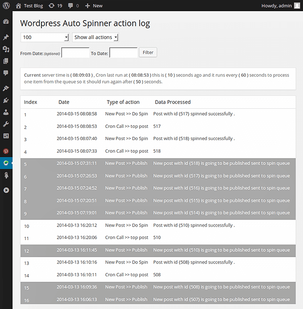 Wordpress Spinner Plugin To Rewrite Articles Automatically | InkThemes