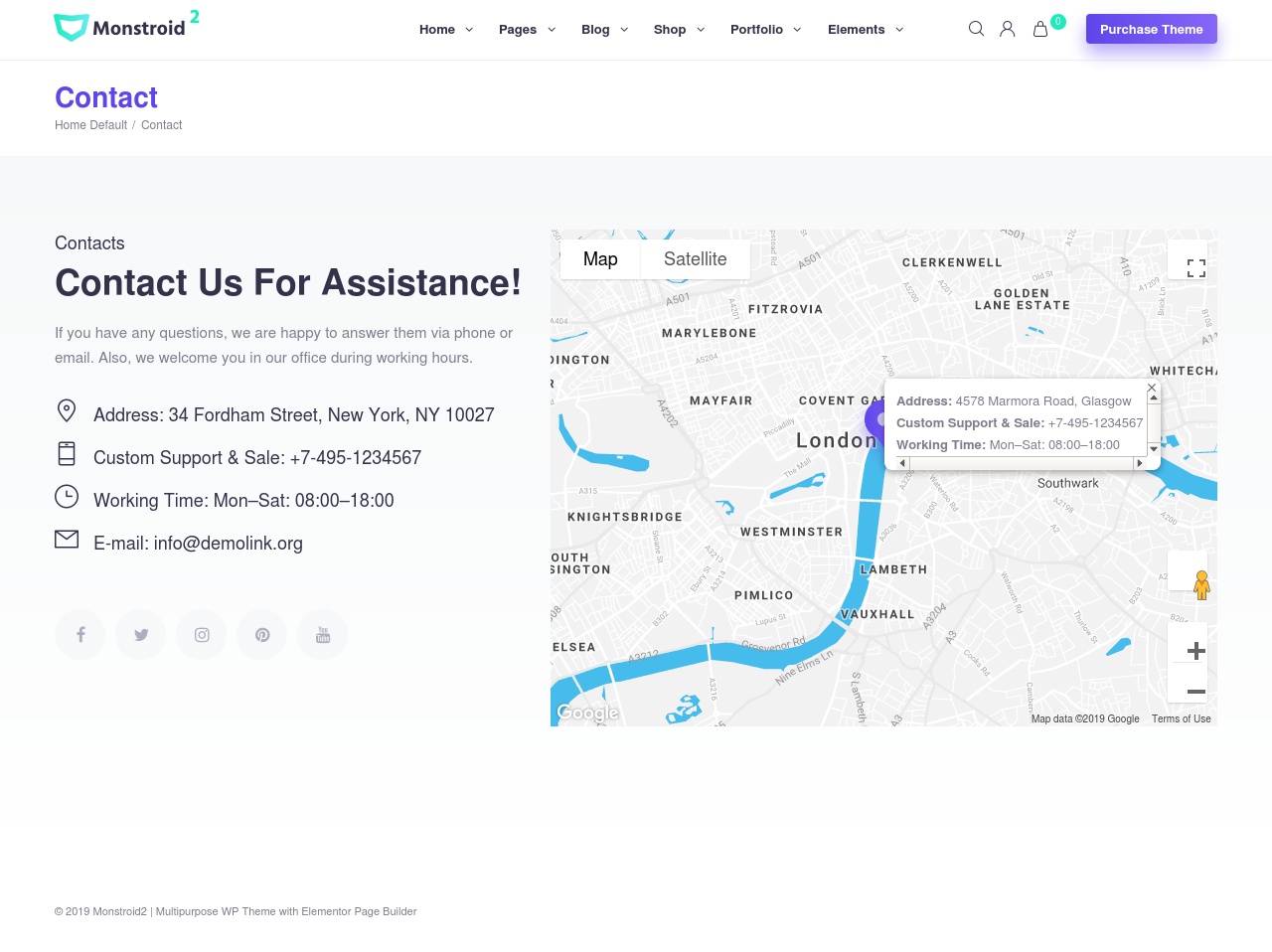 Monstroid2 - Multipurpose Elementor WordPress Theme | InkThemes