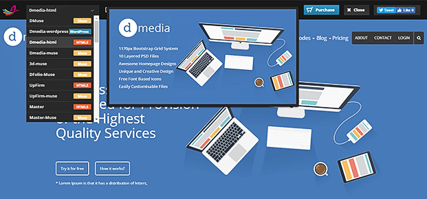 FBar - WordPress Demo Switcher Plugin | InkThemes