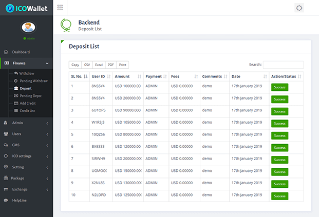 ICOWallet - Advanced ICO PHP Script | InkThemes