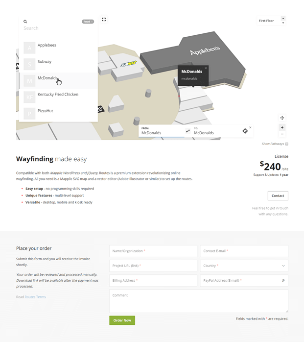 Mapplic - WordPress Interactive Map Plugin | InkThemes