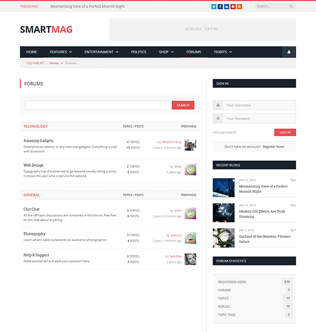 SmartMag - Best Selling WordPress Magazine Template | InkThemes