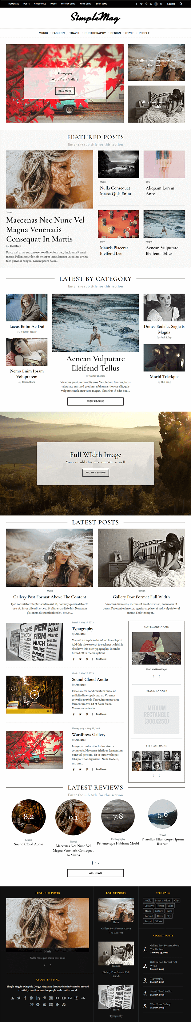 SimpleMag - WordPress Online Magazine Theme | InkThemes
