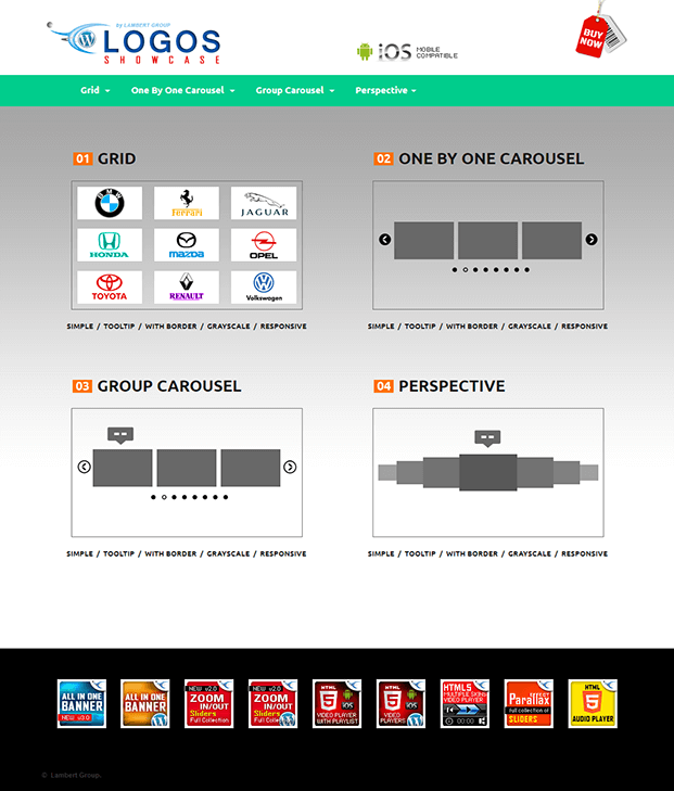 Premium Logos Showcase WordPress Plugin | InkThemes