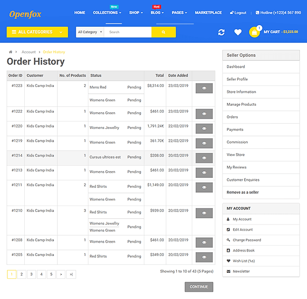 Bigcart - Multi Vendor Ecommerce PHP Script | InkThemes