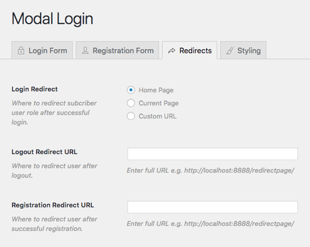 Premium Modal Login Register WordPress Plugin | InkThemes