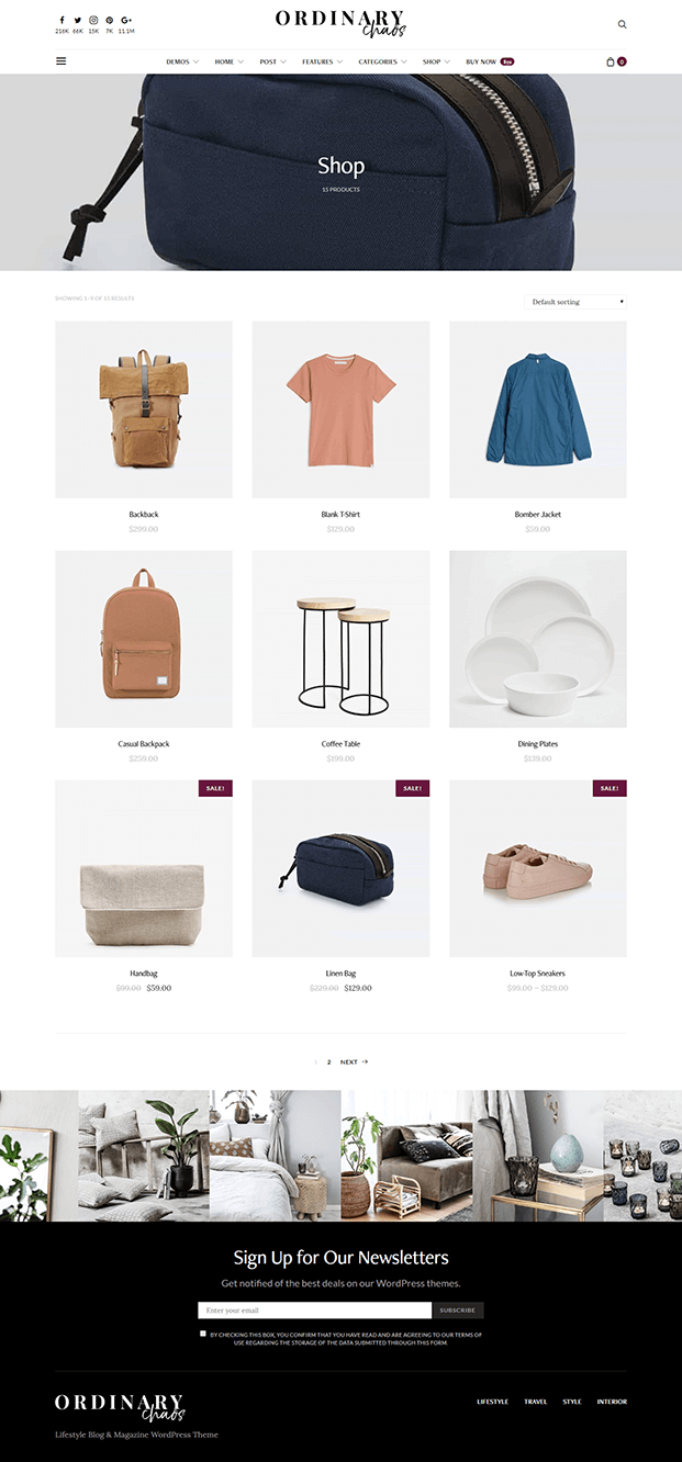 Authentic - WordPress Theme For Blog & Magazine | InkThemes