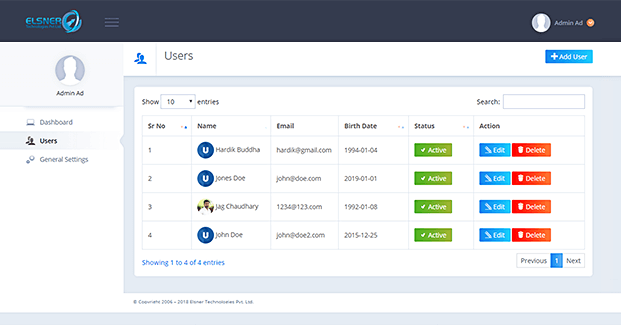 Advanced Angular Login Panel PHP Script | InkThemes