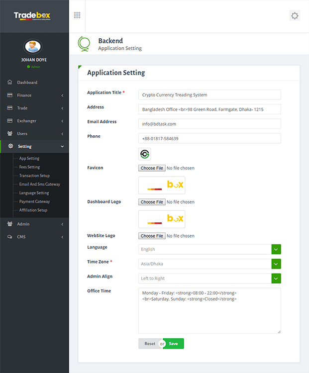 Tradebox Cryptocurrency Trading Php Script Inkthemes