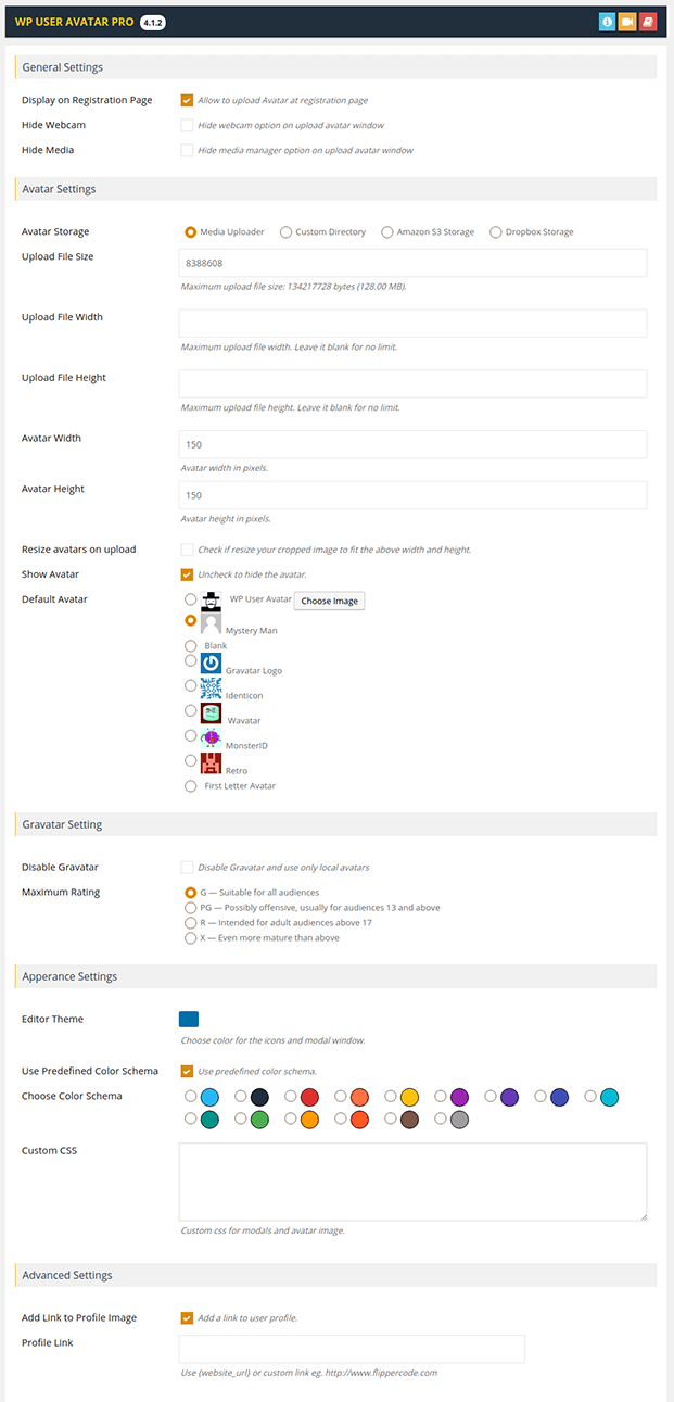 Premium WordPress User Avatar Plugin | InkThemes
