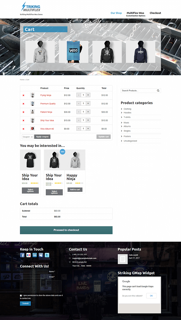 Striking Multiflex - Best eCommerce WordPress Theme | InkThemes