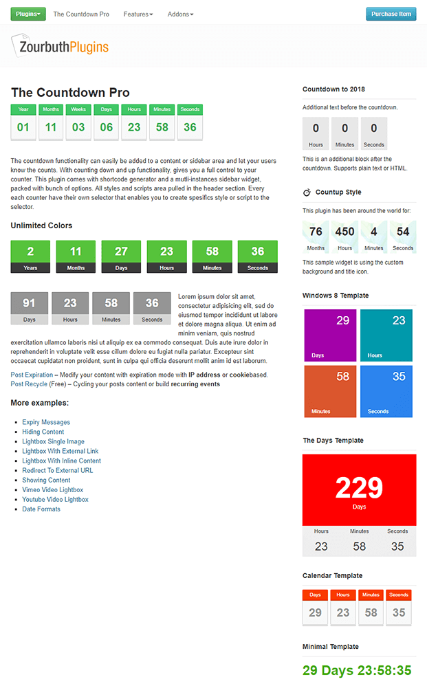 The Countdown Pro - WordPress Countdown Plugin | InkThemes The Countdown Pro - WordPress Countdown Plugin | InkThemes