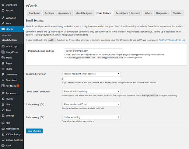 eCards - Premium WordPress eCard Plugin | InkThemes