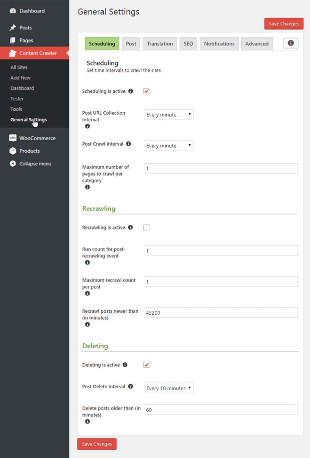 WP Content Crawler - WordPress Crawler Plugin For Web | InkThemes