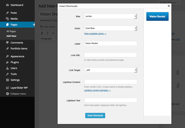 Vision - Ultimate WordPress Shortcodes Plugin | InkThemes