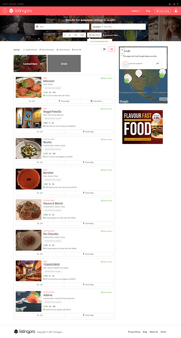 ListingPro - Best Selling WordPress Directory Theme | InkThemes