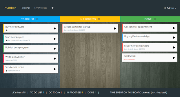 pKANBAN - PHP Task Board Manager Script | InkThemes pKANBAN - PHP Task Board Manager Script | InkThemes