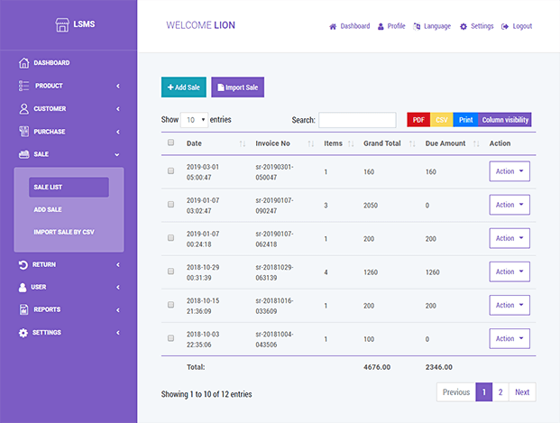 LSMS - PHP Script For Inventory Management | InkThemes